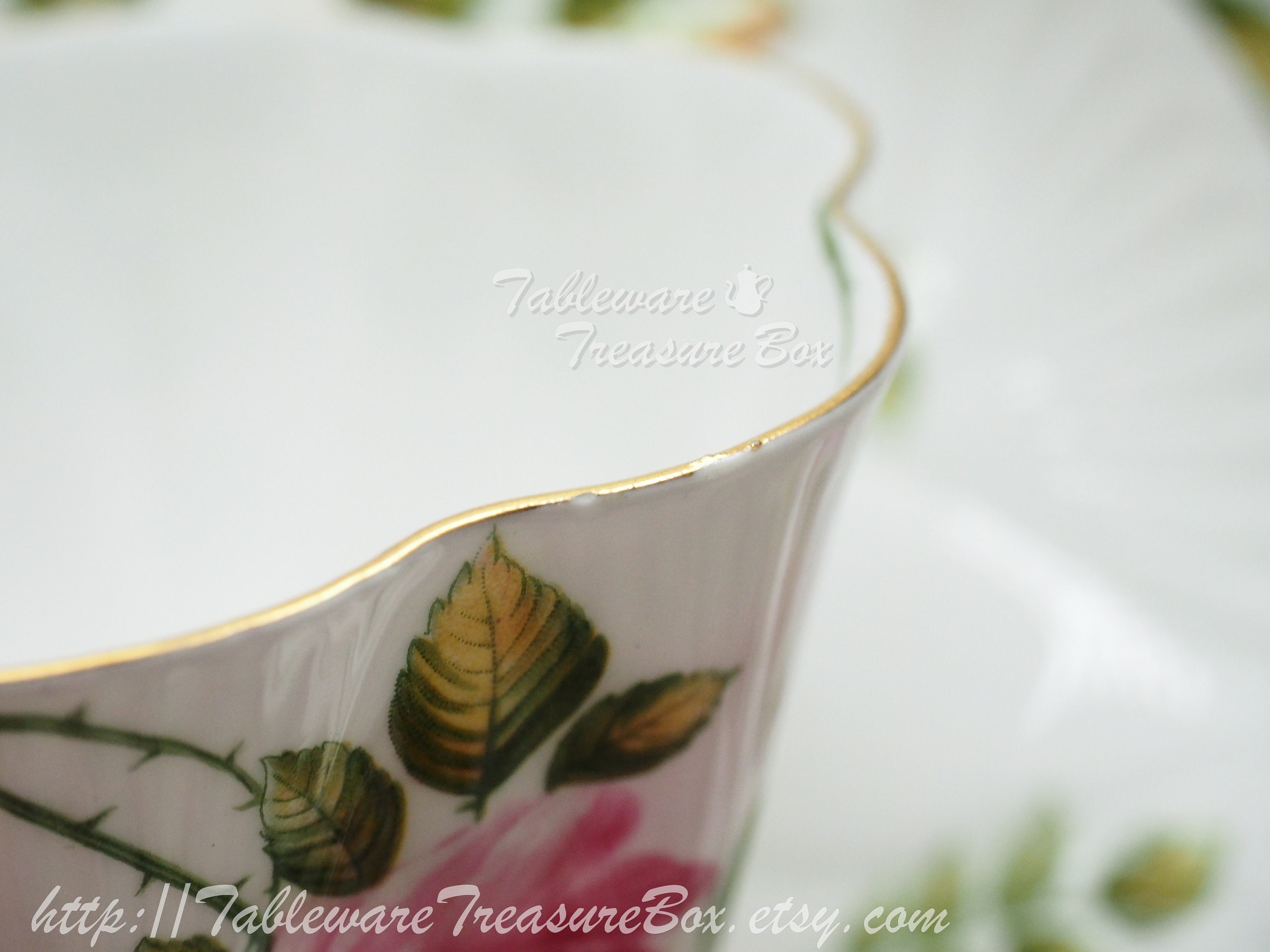 3pc Set Shelley Rambler Rose Dainty Cup Saucer and Plate - Etsy