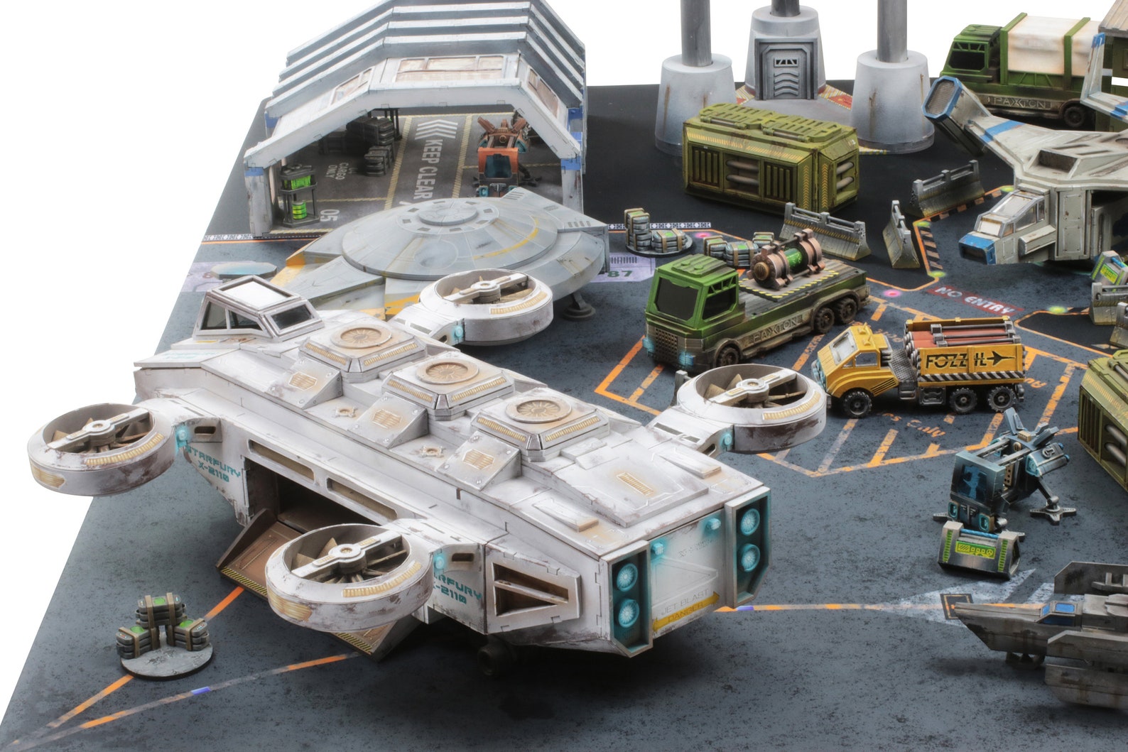 Starfury X-2110 – Cargo Ship - Etsy
