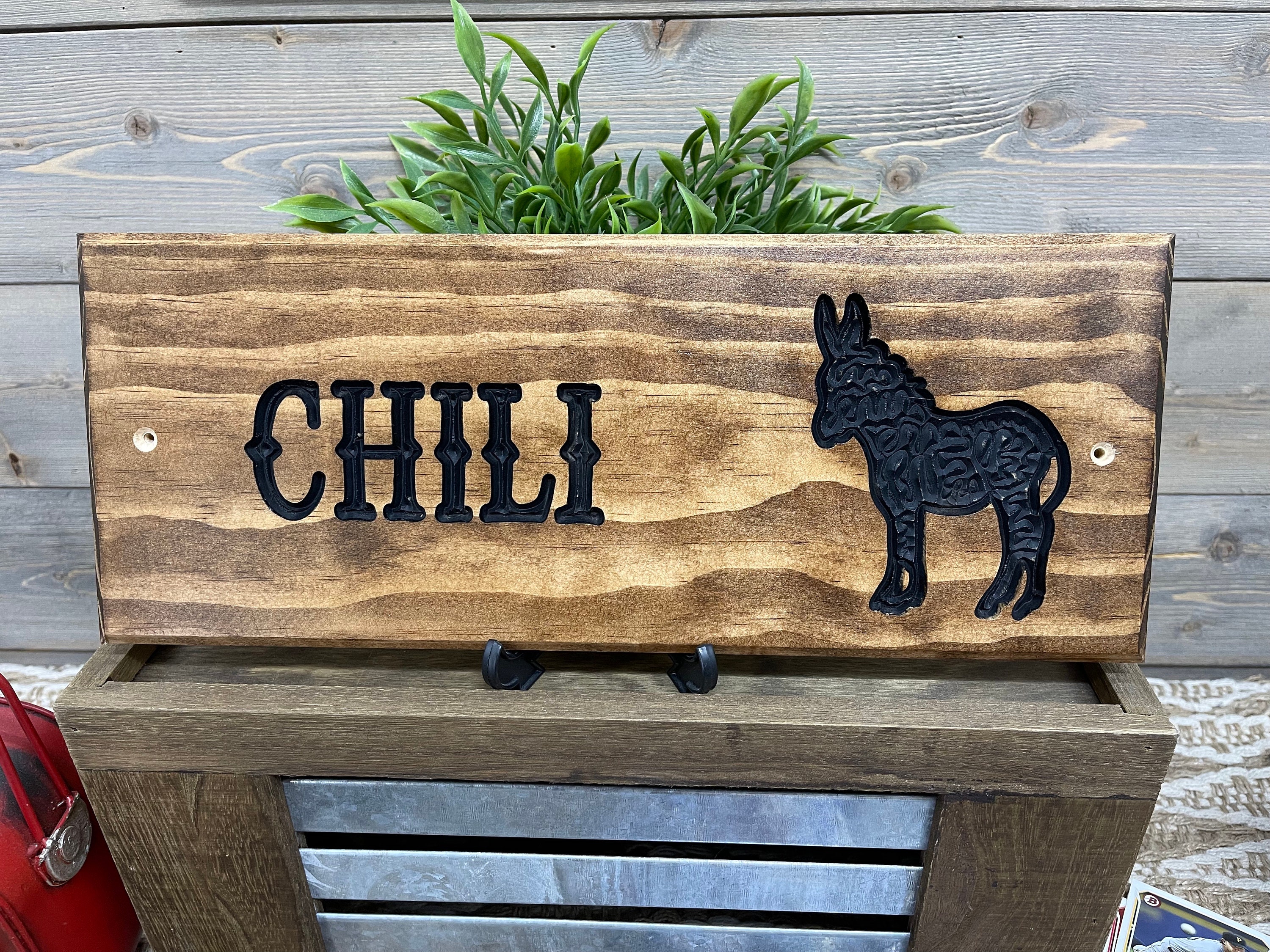 LARGE Donkey Stable Sign/stall Name Plate/hand Routed Wooden | Etsy