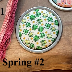 ADD ON: Jar Lid Topper - Spring Theme Sewing, Cross Stitch, Mason Jar ...