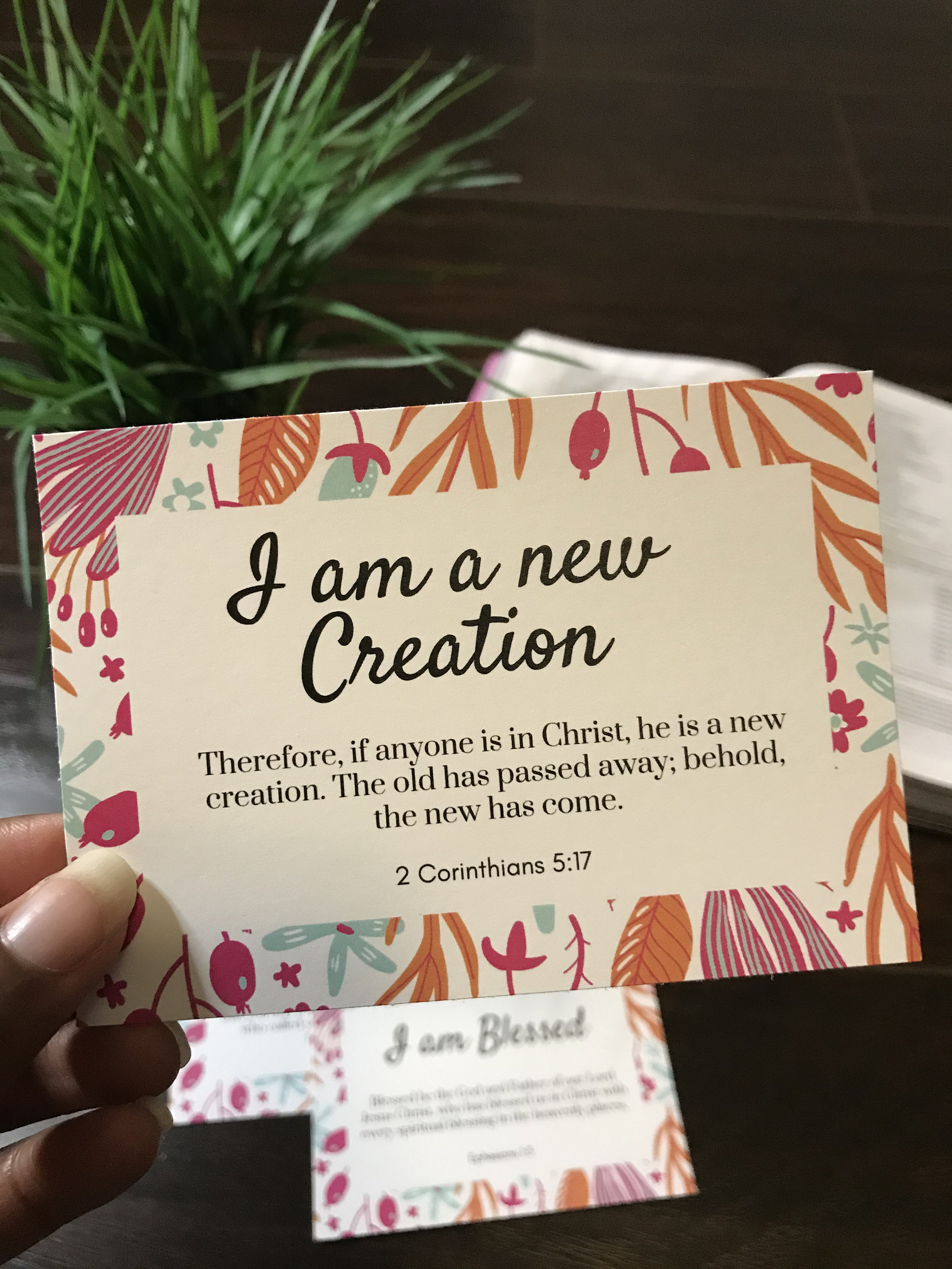 20 Identity in Christ Affirmation Cards, Instant Download Scripture ...