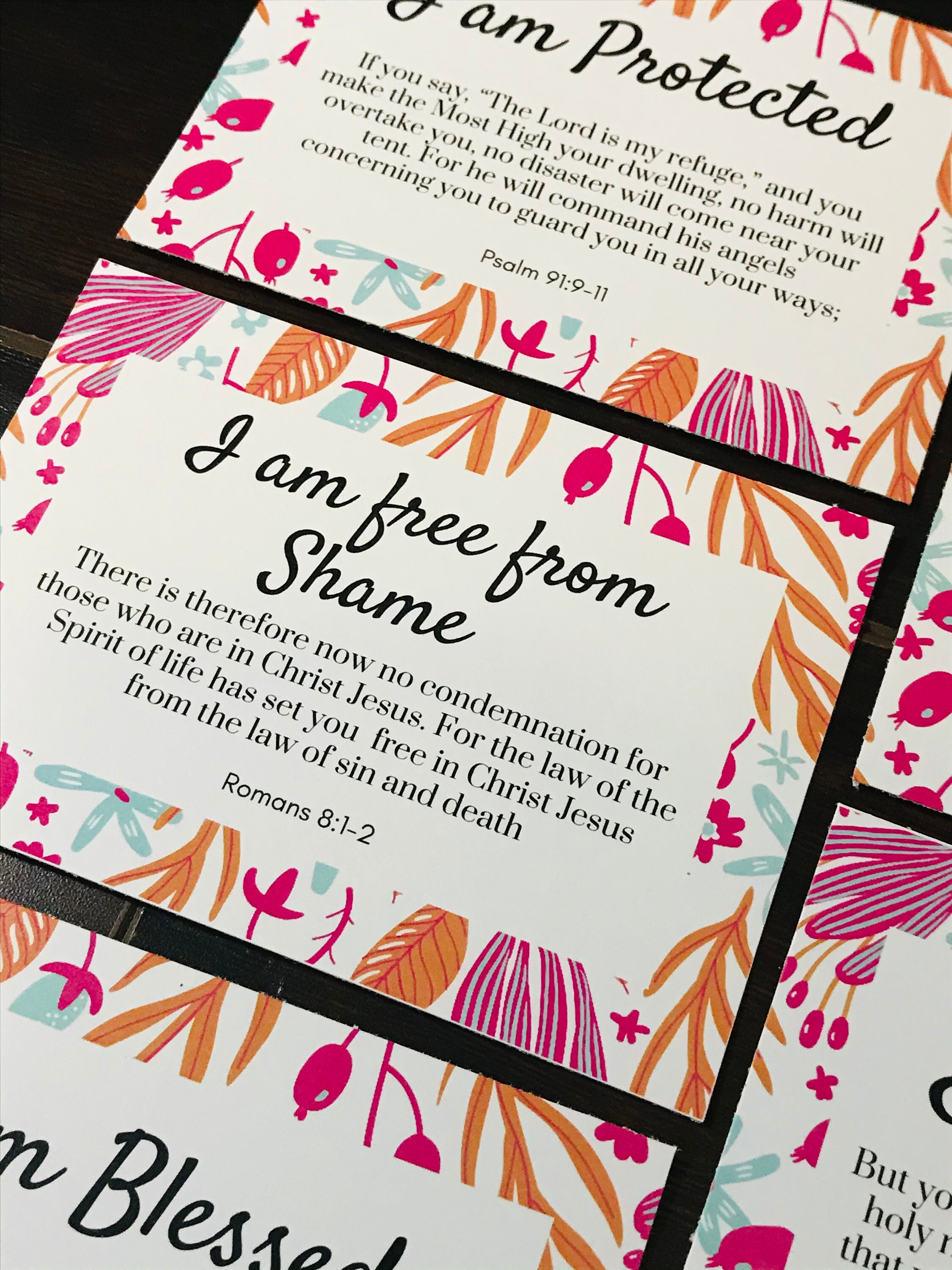 20 Identity in Christ Affirmation Cards Instant Download - Etsy