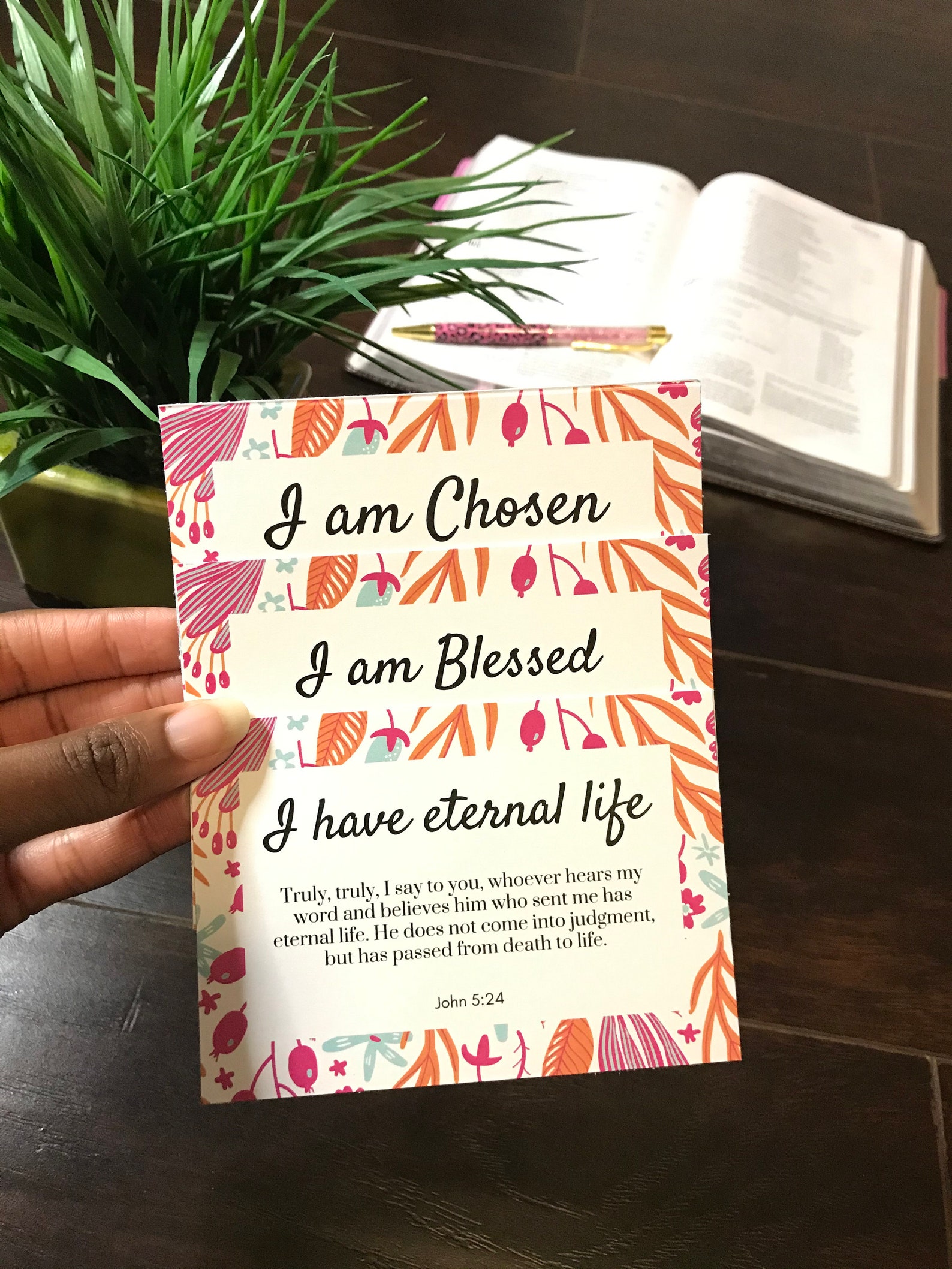 20 Identity in Christ Affirmation Cards, Instant Download Scripture ...