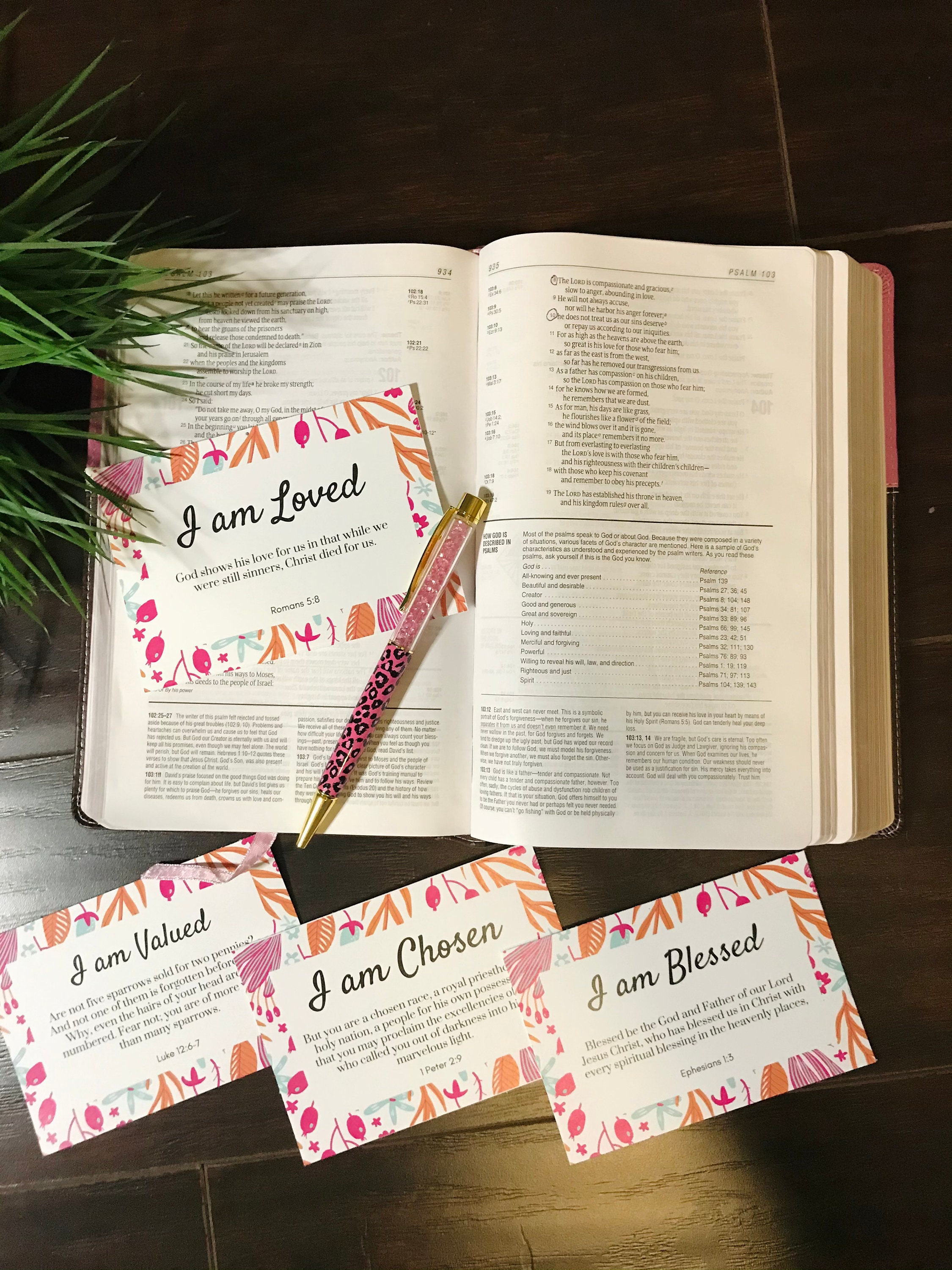 20 Identity in Christ Affirmation Cards Instant Download - Etsy