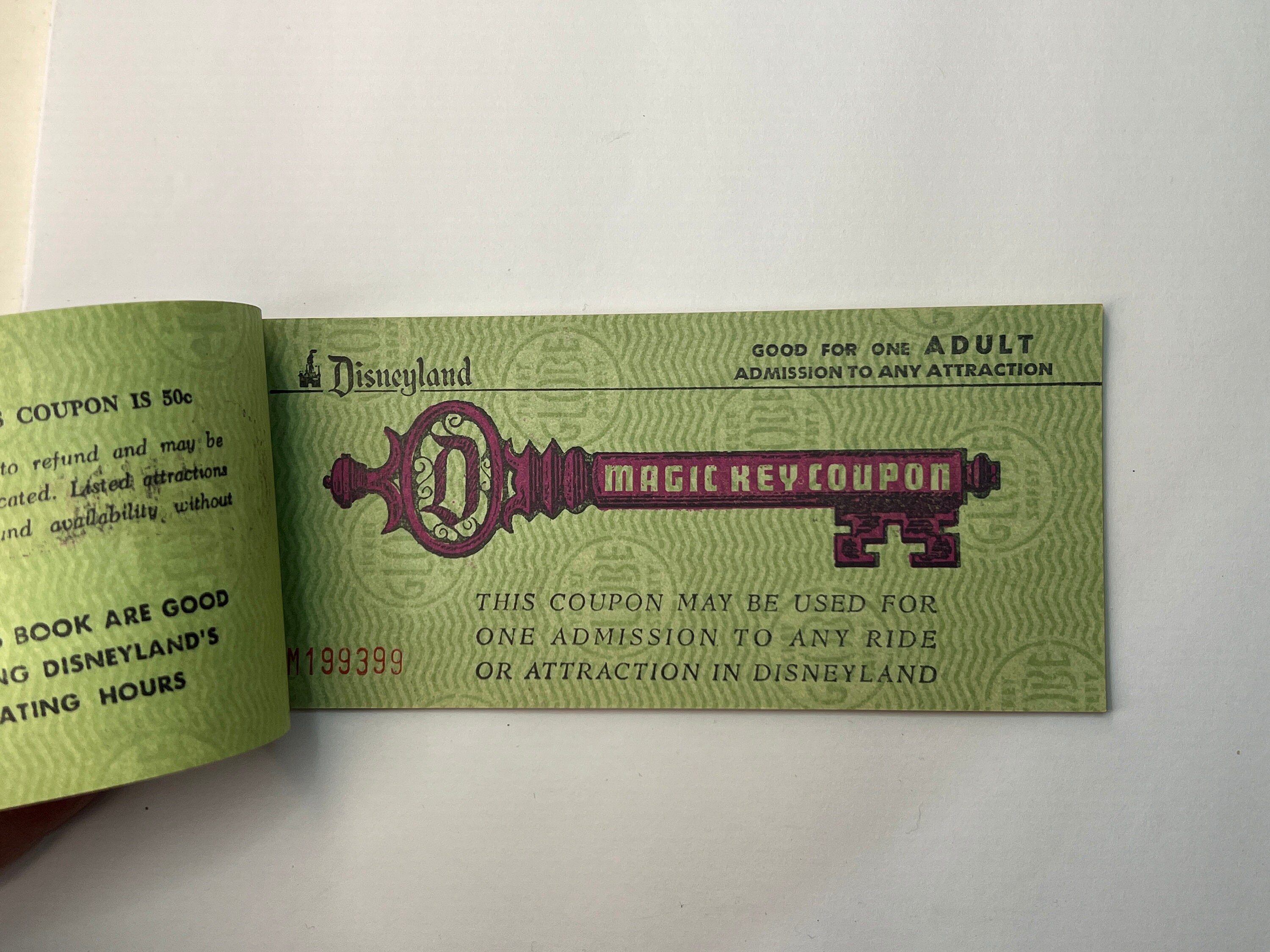 RARE 1960 Disneyland Magic Key Book COMPLETE Book 10 - Etsy