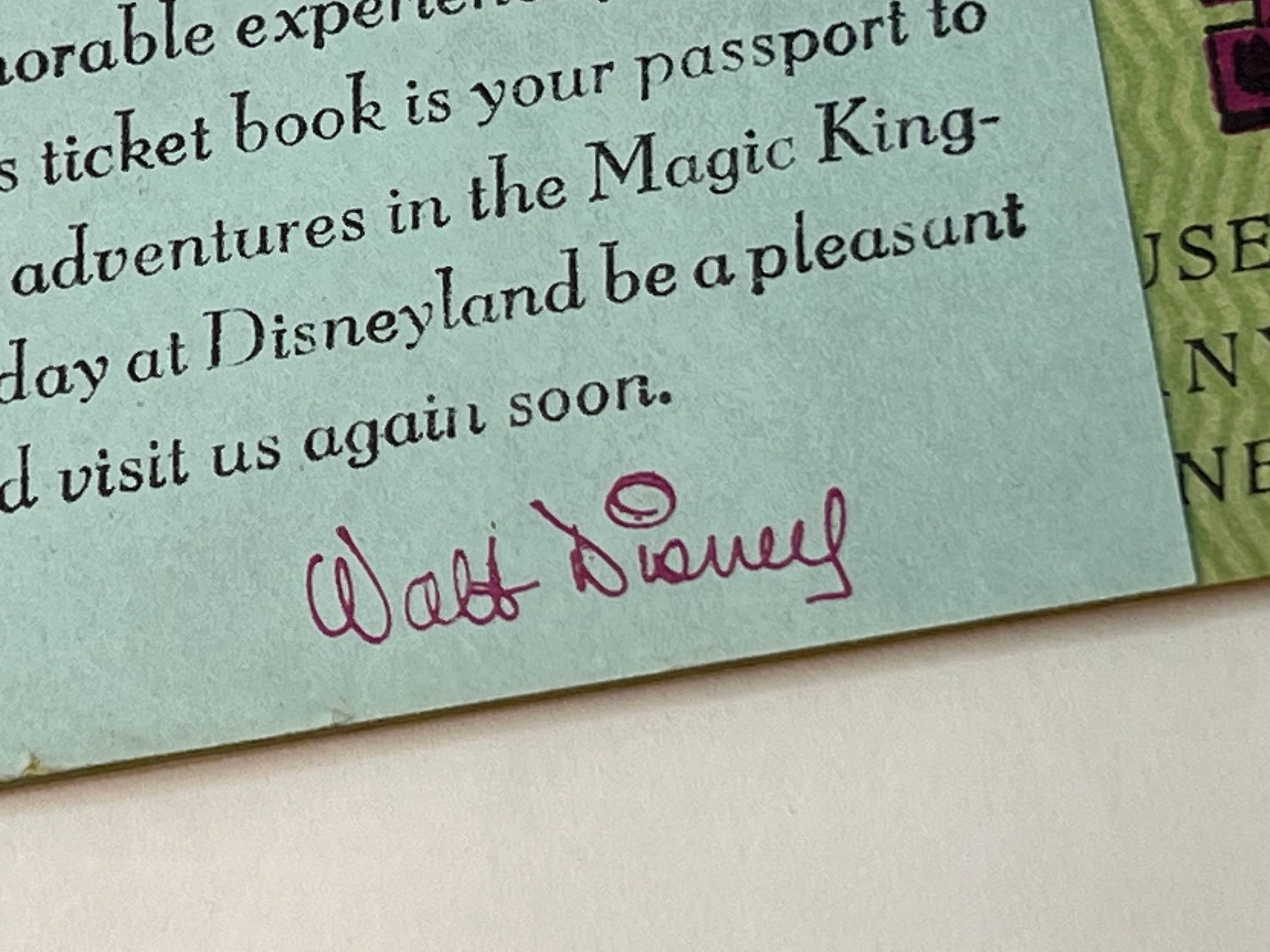 RARE 1960 Disneyland Magic Key Book COMPLETE Book 10 - Etsy