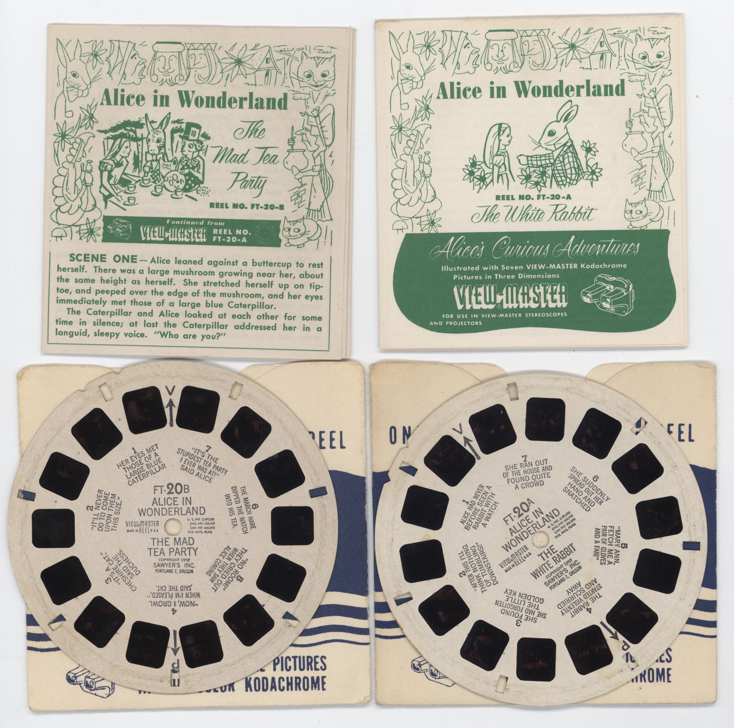 Viewmaster Fairy Tale Reels With Booklets - Etsy