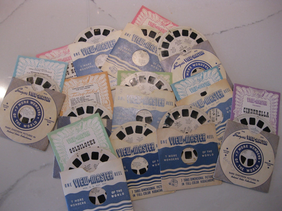 Viewmaster Fairy Tale Reels With Booklets - Etsy