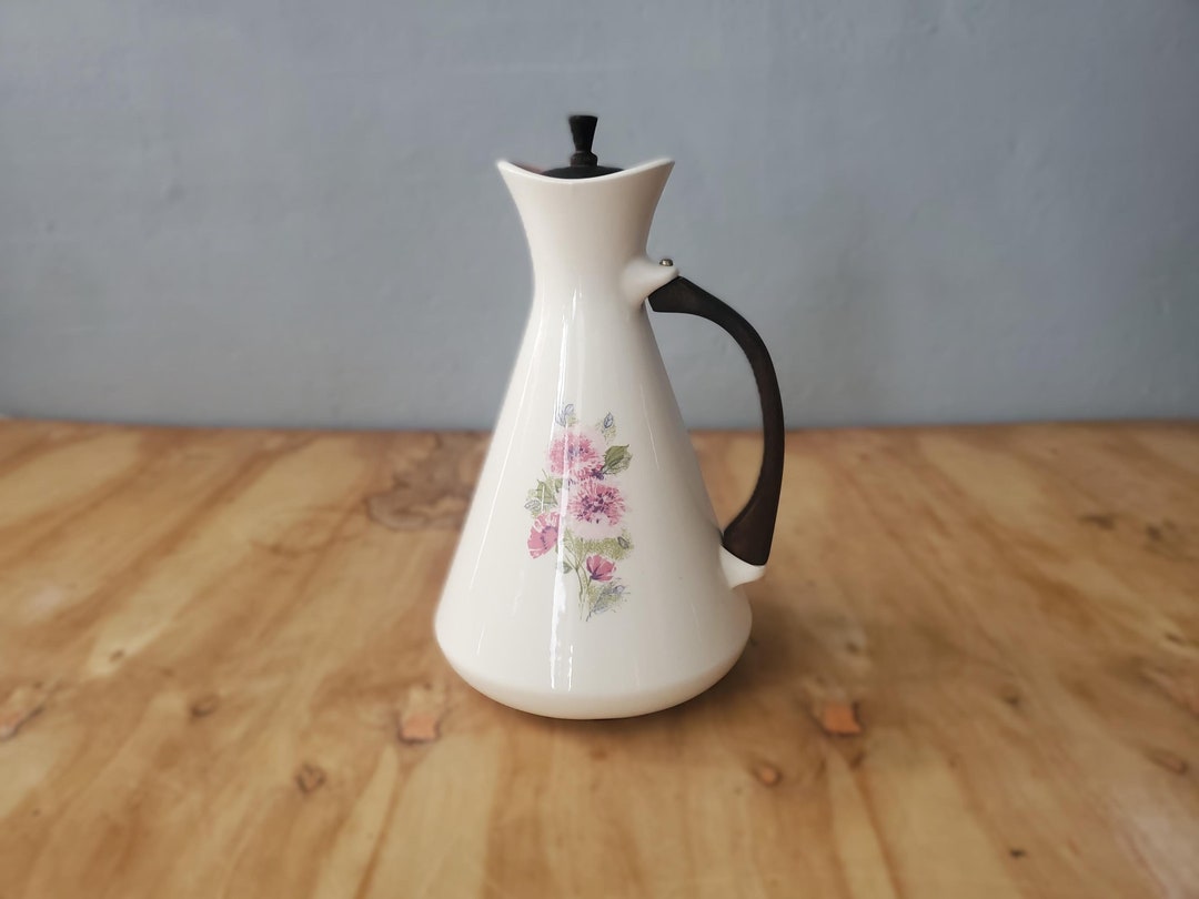 Taylor Smith & Taylor Porcelain Coffee Server/ Mid Century Ceramic ...