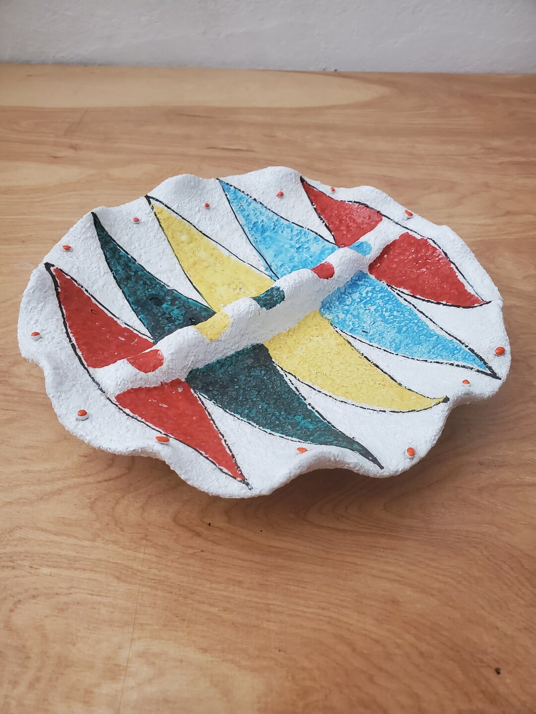 Fratelli Fanciullacci for Enesco Ceramic Cigar Tray/ Mid Century Modern ...