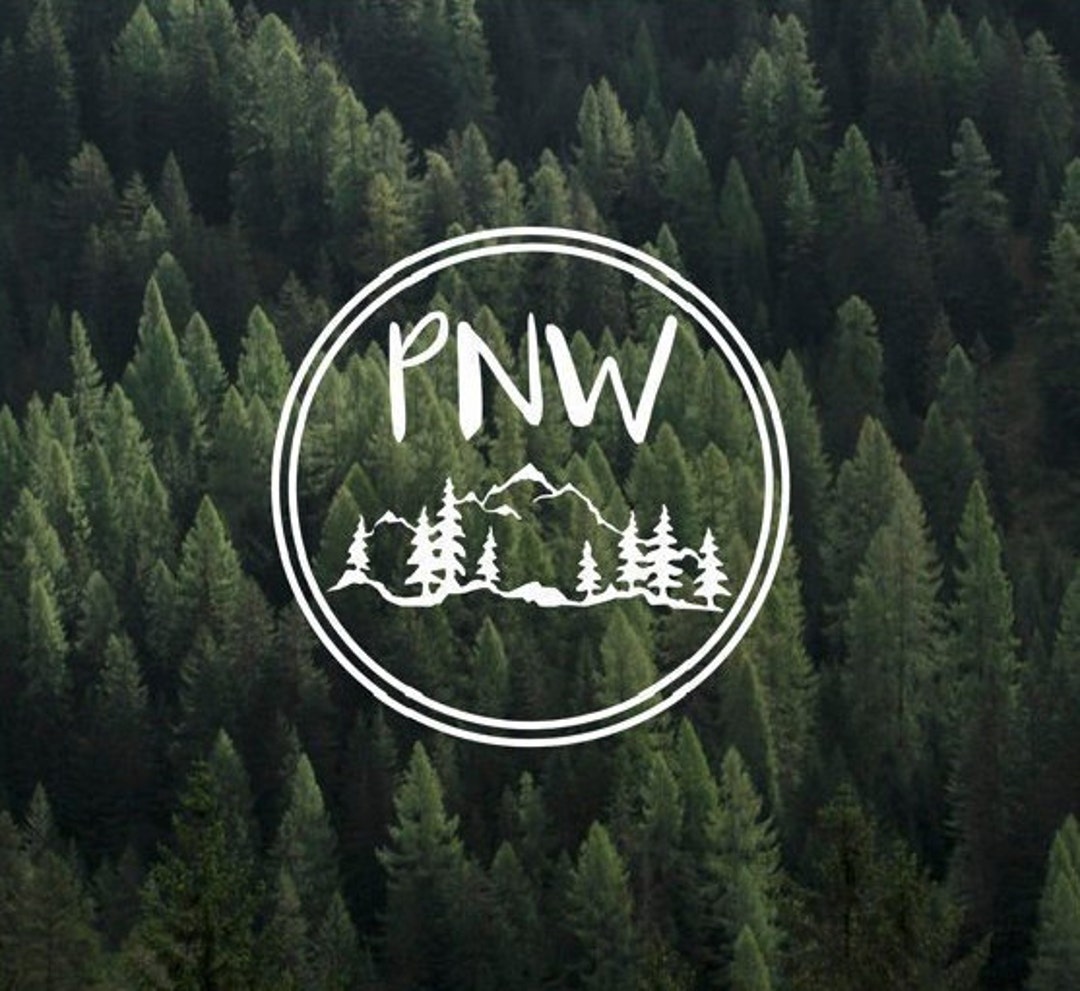 PNW Vinyl Decal - Etsy