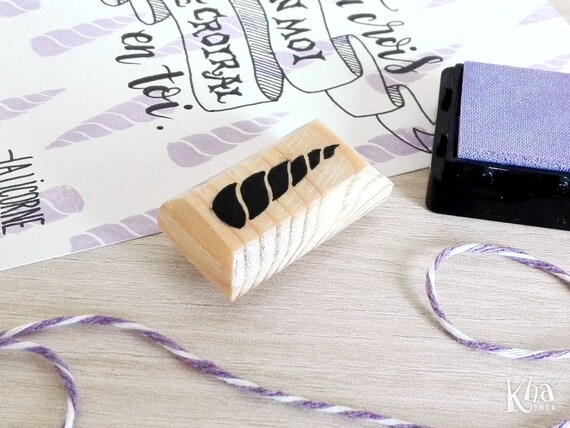 Unicorn Horn Stamp - Etsy