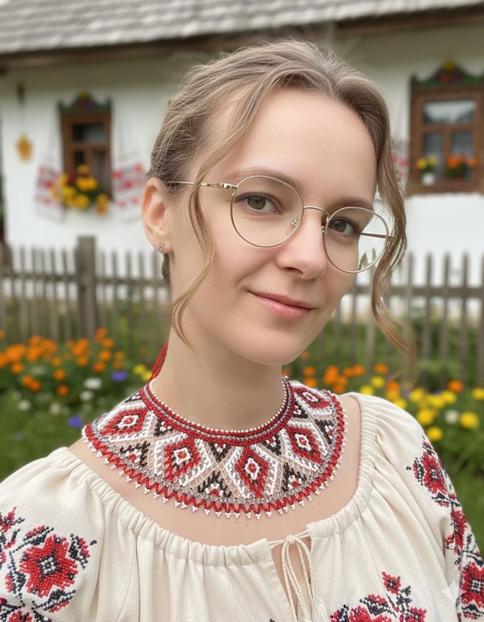 Beaded Collar Necklace, Geometric Bib Necklace, Ukrainian Style - Etsy