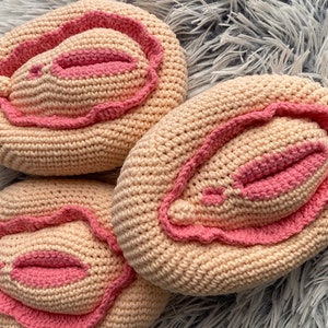 Crochet Pattern Vulva , Vagina Pillov , PATTERN in English - Etsy