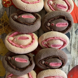 Crochet Pattern Vulva , Vagina Pillov , PATTERN in English - Etsy