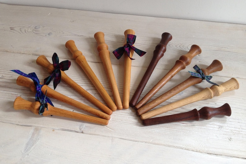 Traditional Spurtle Handmade in Scotland Scottish Hardwood | Etsy UK