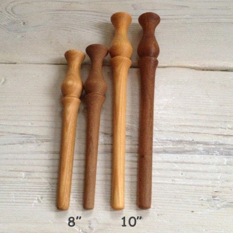 Traditional Spurtle handmade in Scotland Scottish hardwood | Etsy