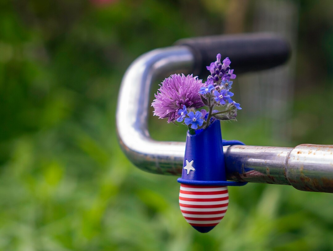 1x American Bike Vase. Beautiful Little Vase for on Your Bicycle With ...