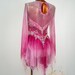 Pink Rose Ice Skating Dress: Shimmering Floral Crystals, Elegant ...
