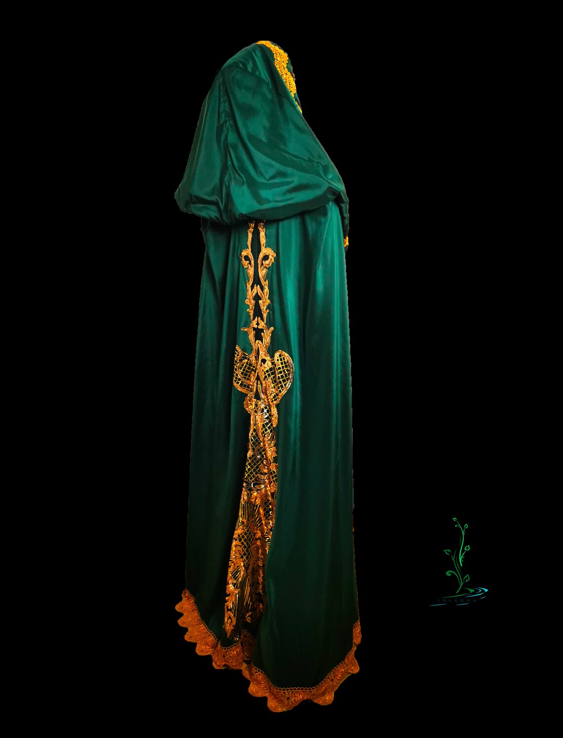 Authentic Handmade Moroccan Costume Arabian Cape With Accessories ...