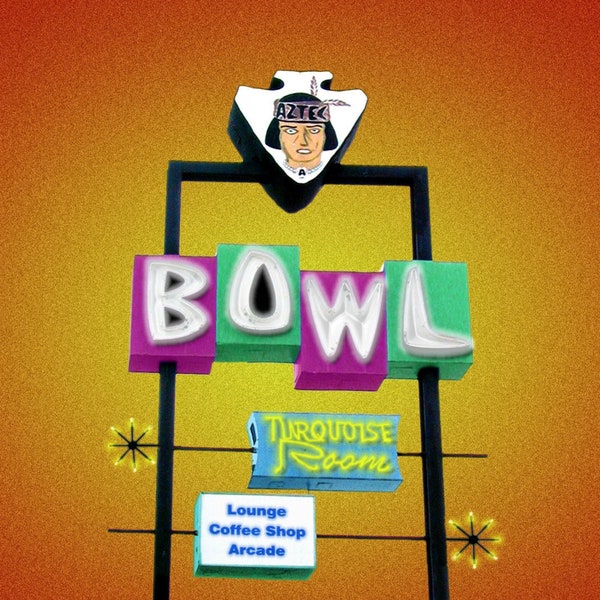 Bowling Alley Sign - Etsy