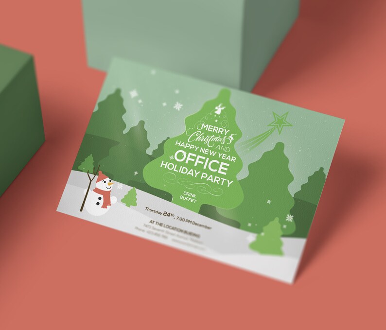 Office Holiday Party Invitation Template Printable Merry Etsy office-holiday-party-invitation-template-printable-merry-etsy