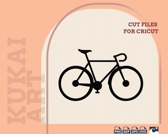 Road Bike Svg, Racing Bike Svg, Bicycle Svg. Vector Cut File for Cricut ...