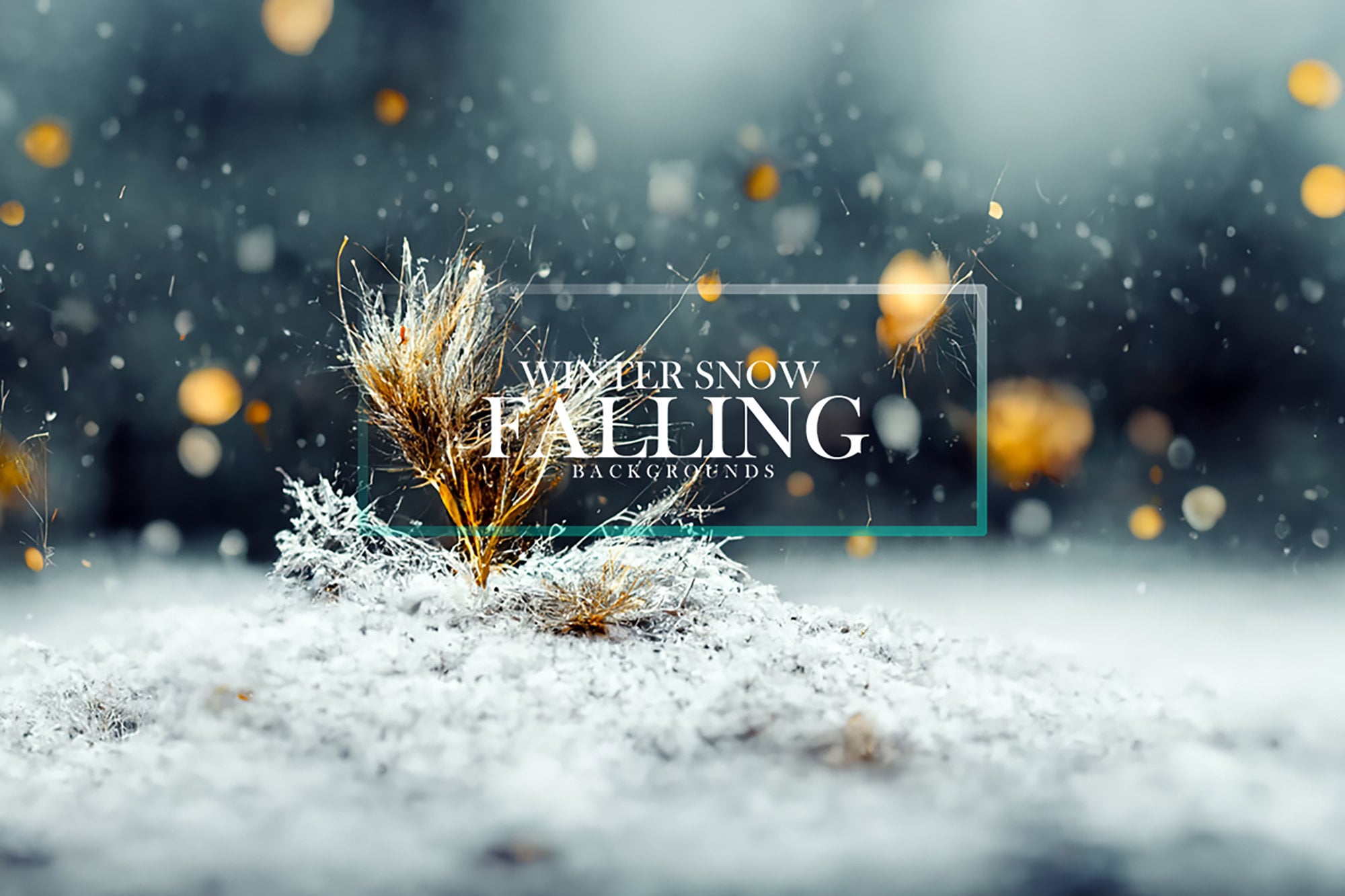 Snow Falling Facebook Covers