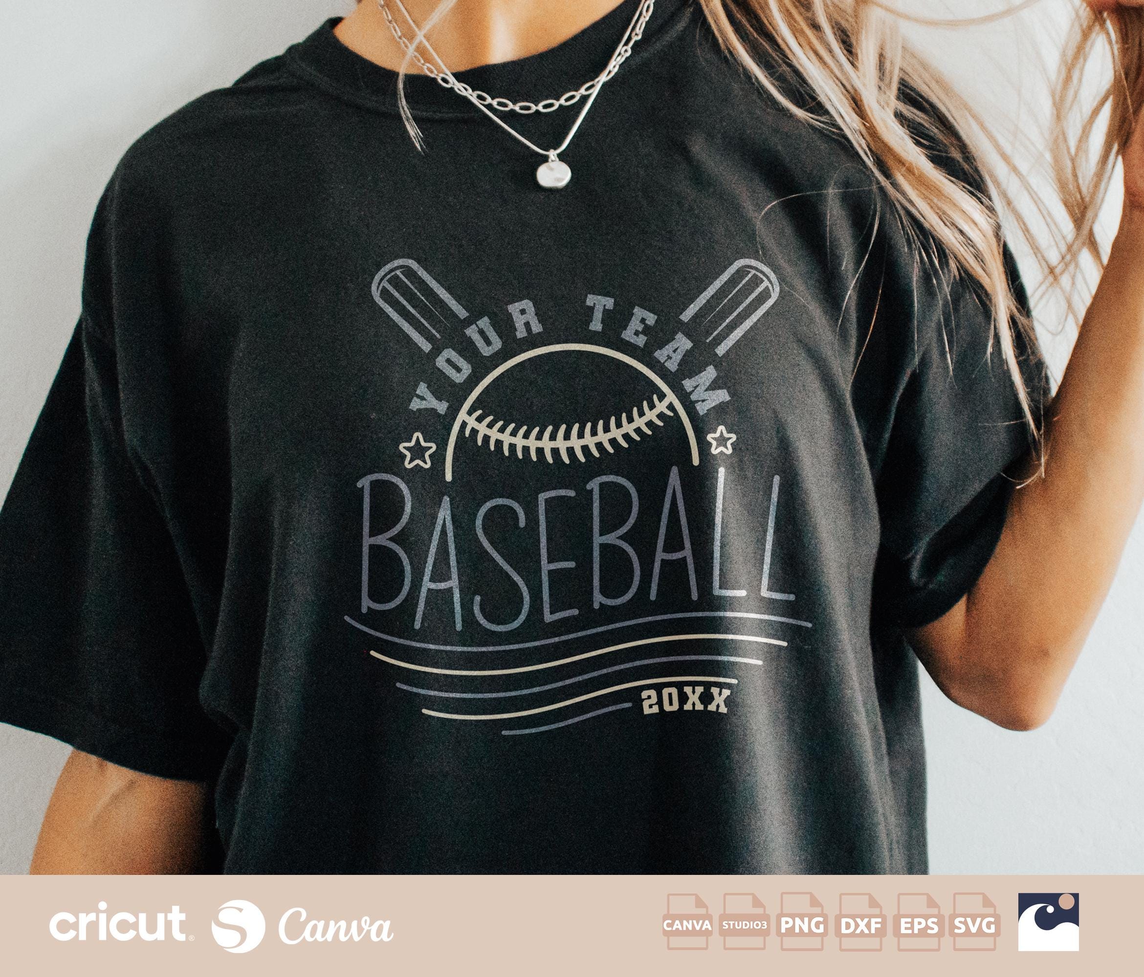 Your Team Name Baseball Svg, Personalized Baseball, Shirt, Mom, Custom ...