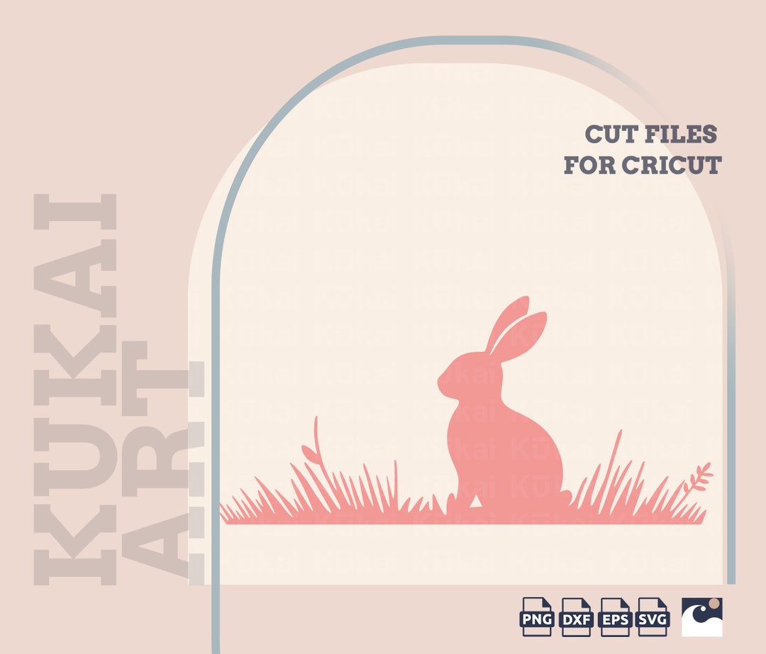 Bunny Cut File Cricut, Bunny Silhouette, Bunny Clipart, Easter Bunny ...