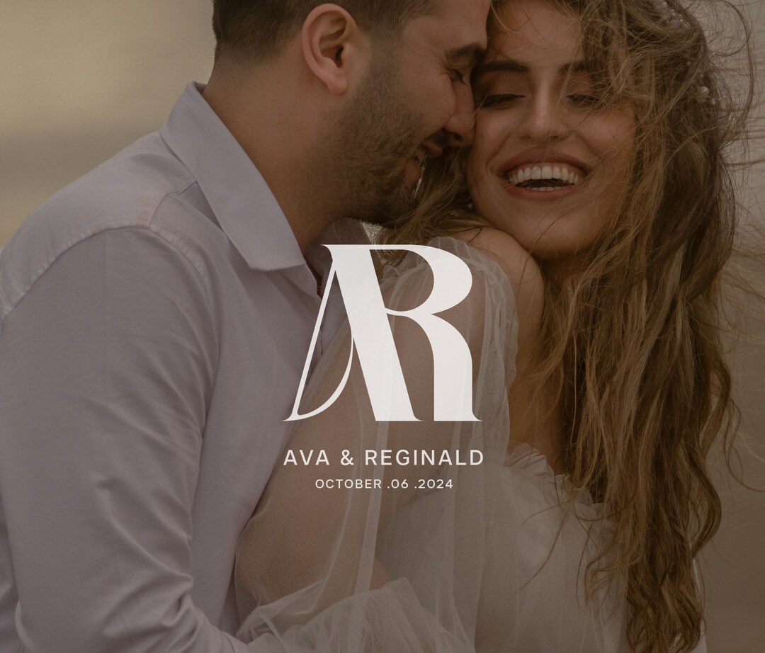 Custom Wedding Logo, Premade, Couple Logo, Design, Wedding Monogram ...