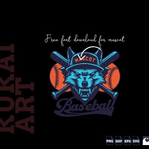 Wolf Baseball Svg Png, Crossed Bats, Wolves, Boyfriend, Shirt ...