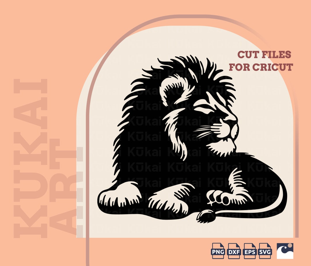 Cricut Lion Svg, Silhouette, Lion Svg, Lion Cut File, Lion Clipart - Etsy