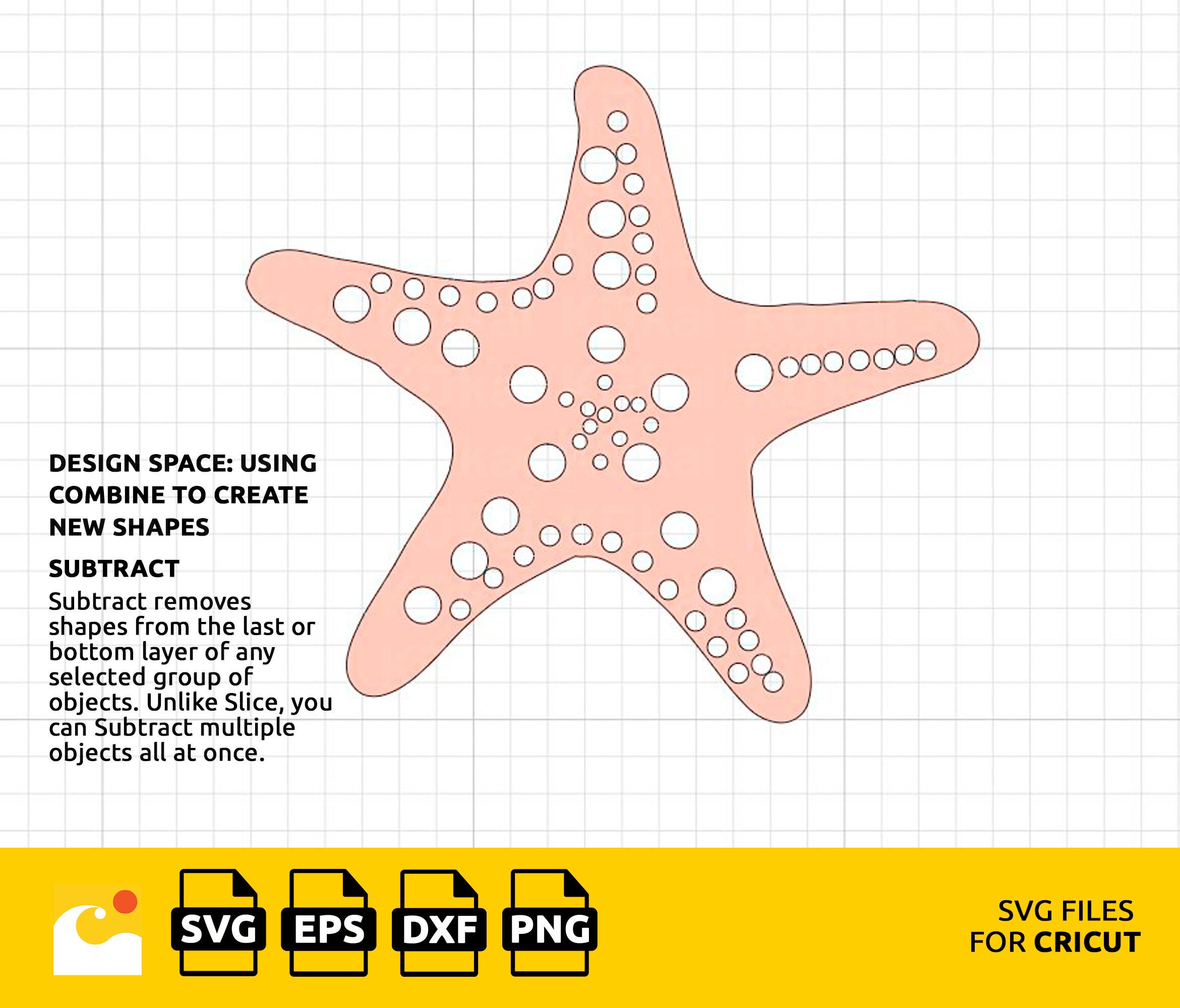 Starfish Svg, Under the Sea, Star Fish Svg, Starfish Clipart, Ocean Svg ...