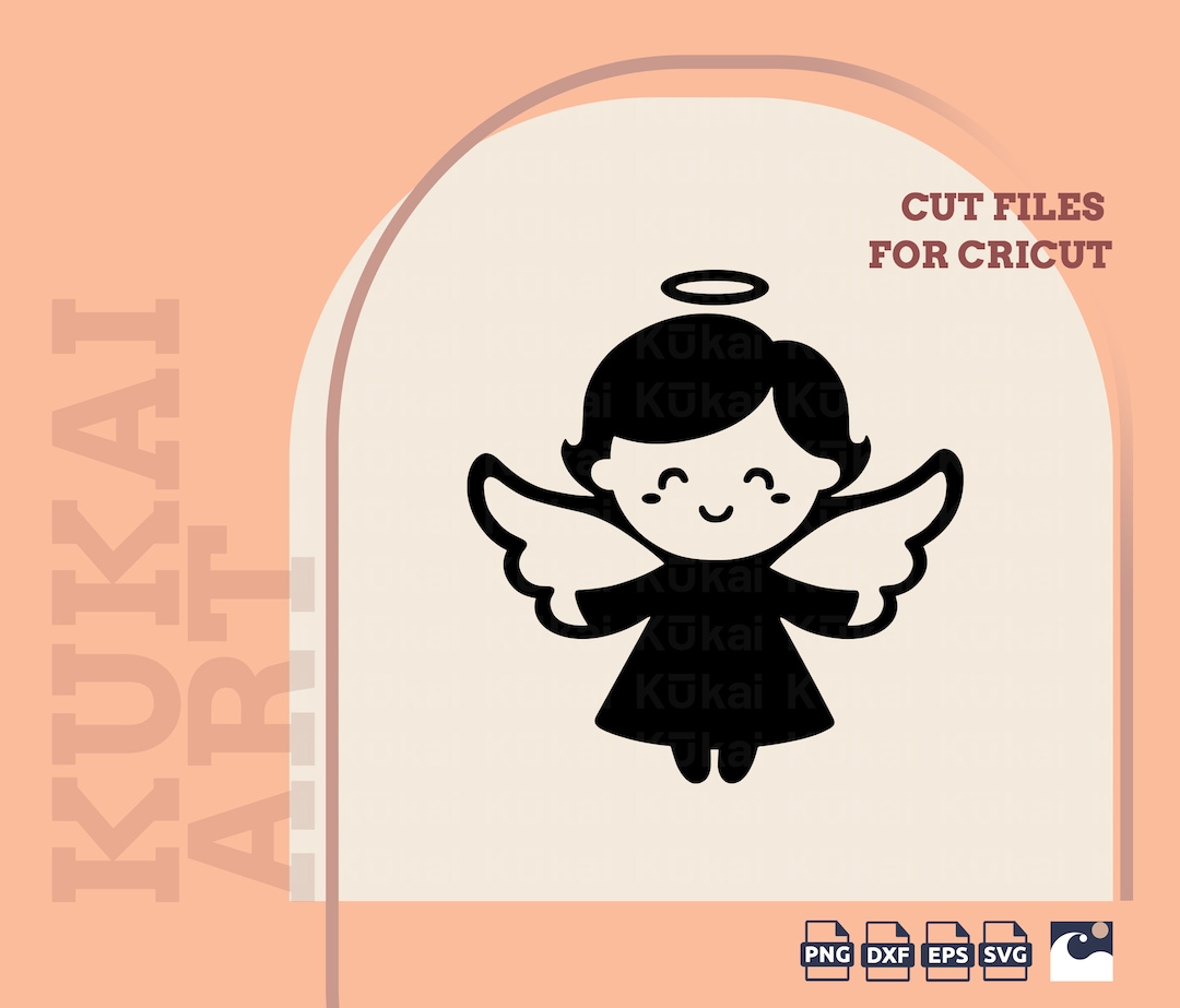 Adorable Baby Girl Angel Svg, Baby Angel Svg, Little Angel Svg, Little ...