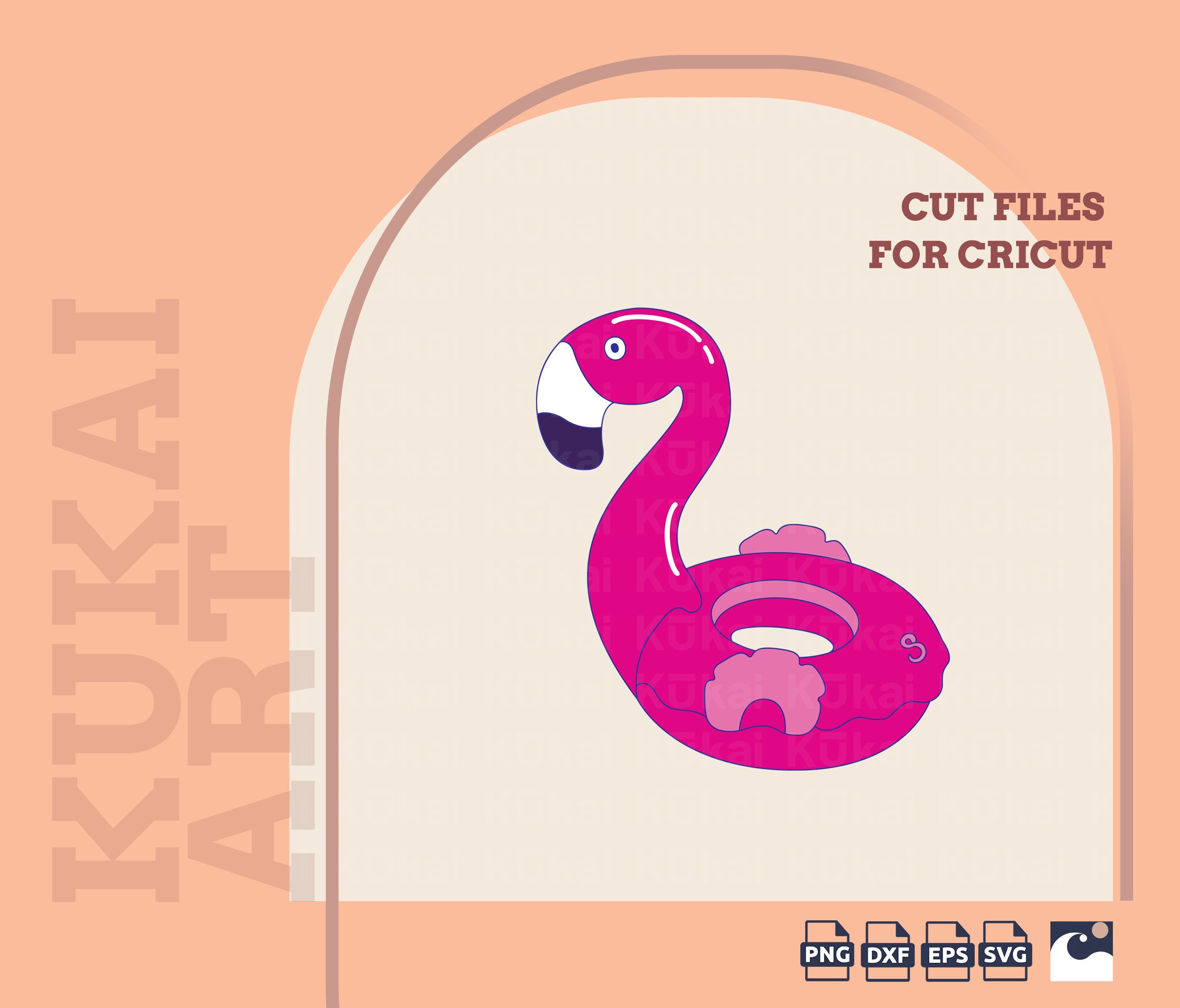 Flamingo Pool Float Svg, Summer Clipart, Beach Clipart, Summer Svg ...