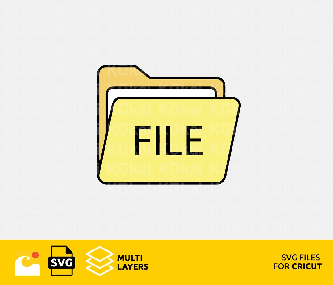 Computer Folder Svg File for Cricut - Etsy Australia