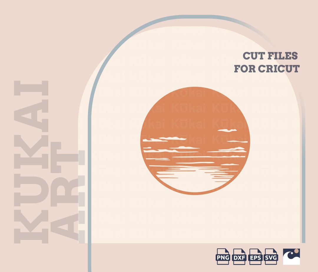 Beautiful Sunset Sky Svg for Cricut, Sunset Svg, Sunset Sky, Sunset Sky ...