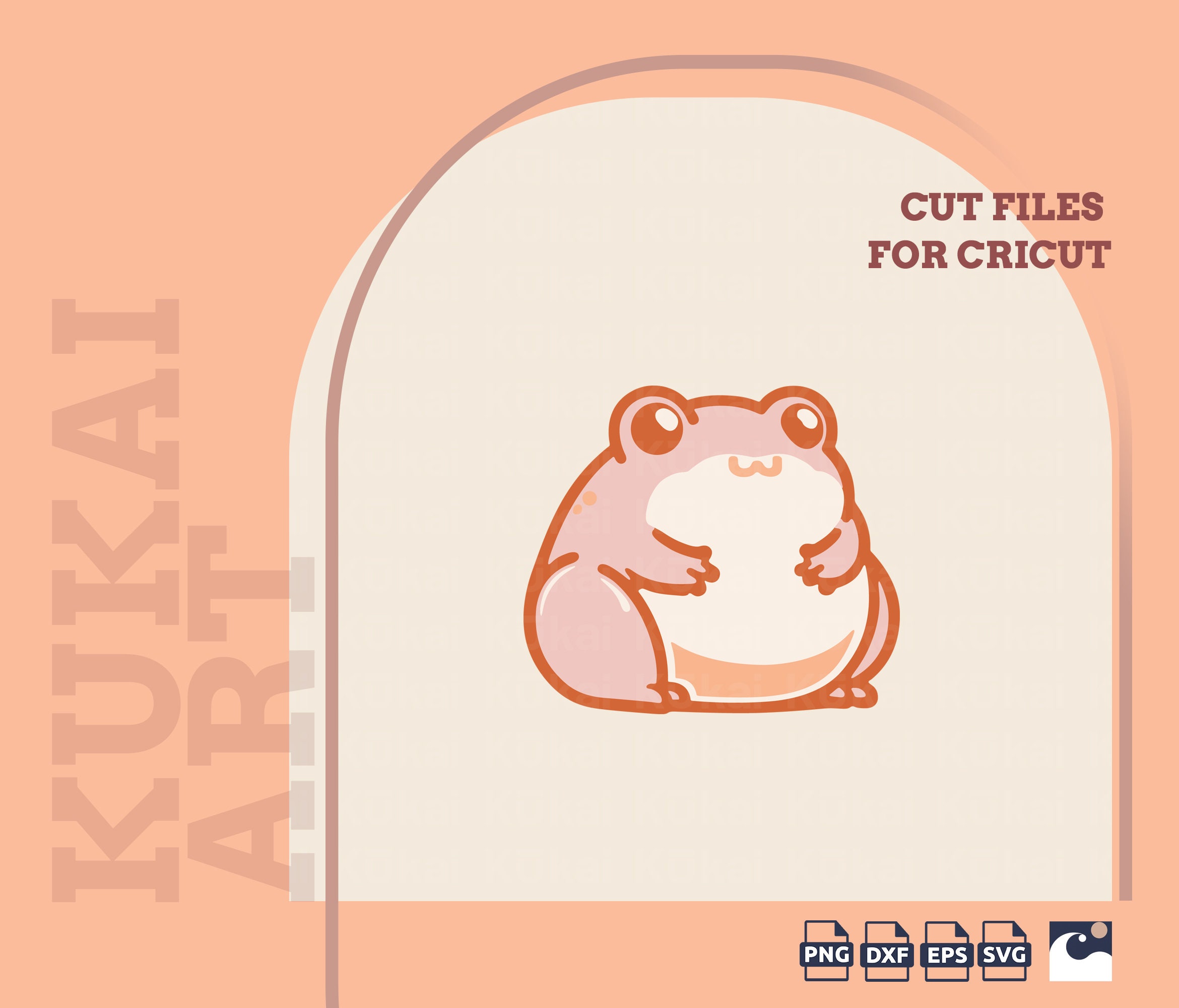 Chubby Frog Svg, Frog Cut File Cricut, Frog Clipart, Fat Frog Svg - Etsy