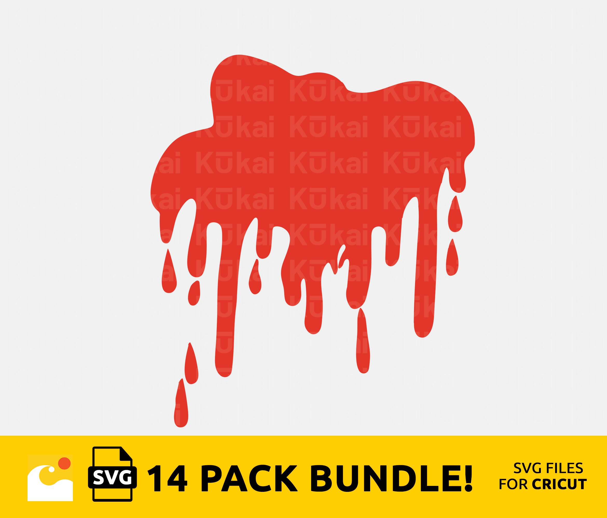 Blood Drop Svg Halloween, Blood Drips, Blood Drop Svg, Drop of Blood ...