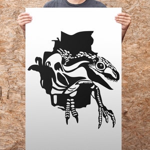 Raptor Svg, Dinosaur Svg, Silhouette, Raptor in the Wall Svg, T Rex Svg ...