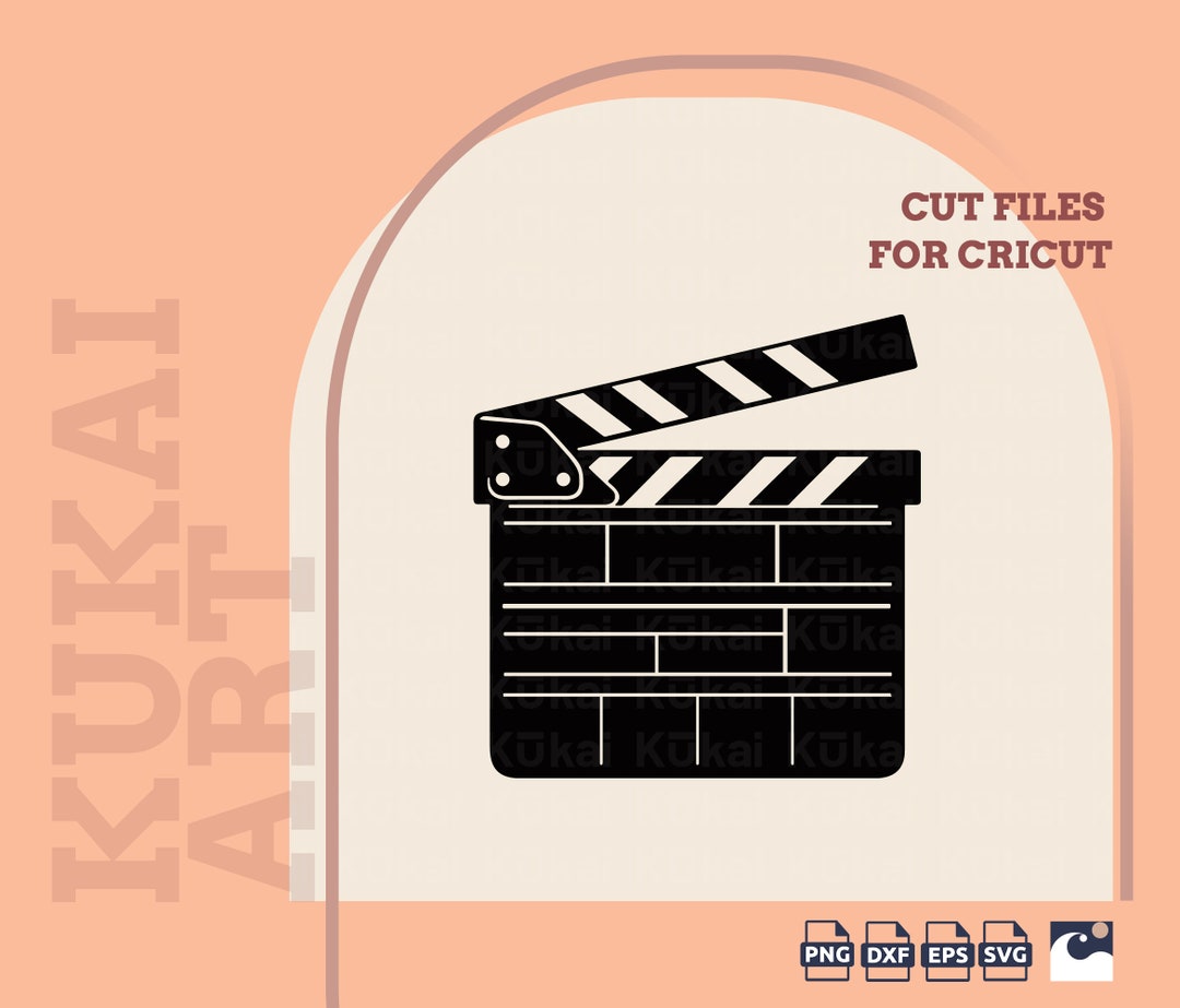 Flim Clapboard Svg, Silhouette, Clapperboard Svg, Movie Svg, Movie ...