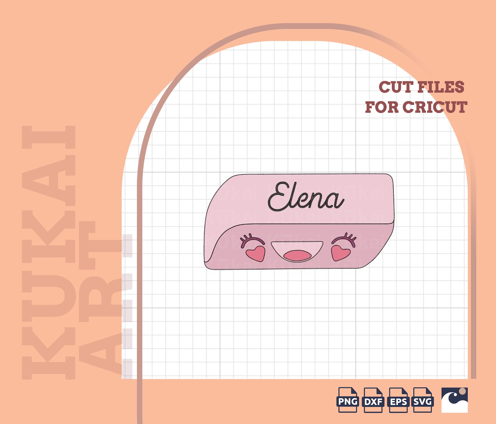 Eraser Emoji Svg, Happy Emojis Svg, Happy Smiley Face, Pink Eraser ...