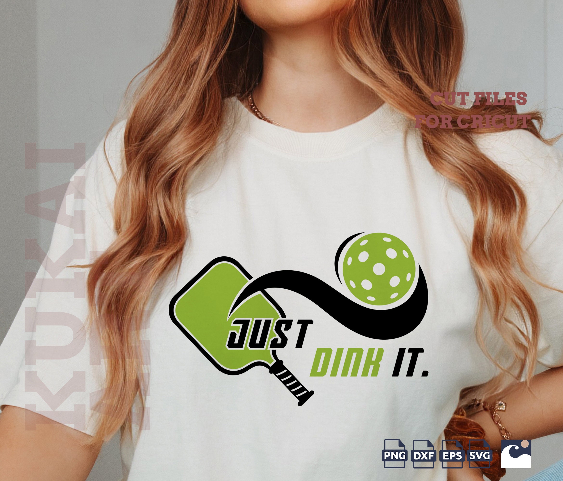 Just Dink It, Pickleball Player Svg, Shirts, Design, Clipart, Pickle ...