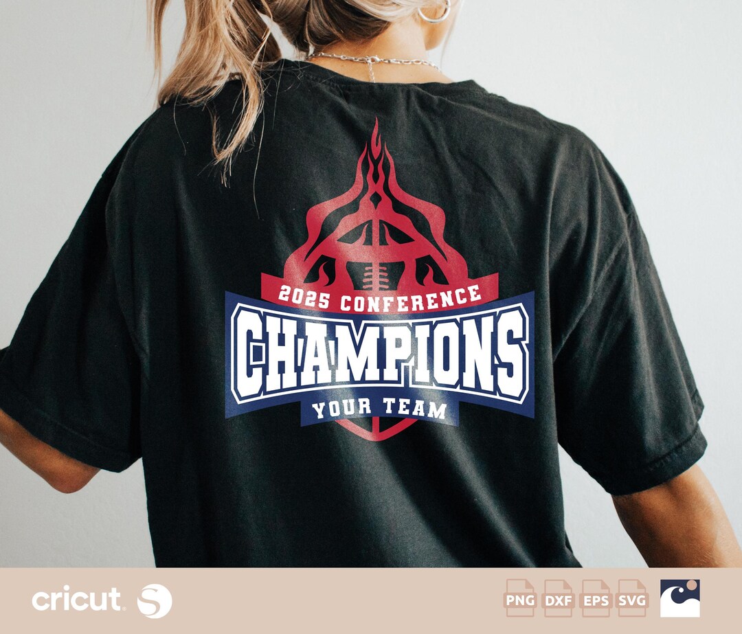 Customizable Football Champions Svg Png, Sports Team Cut File, Cricut ...
