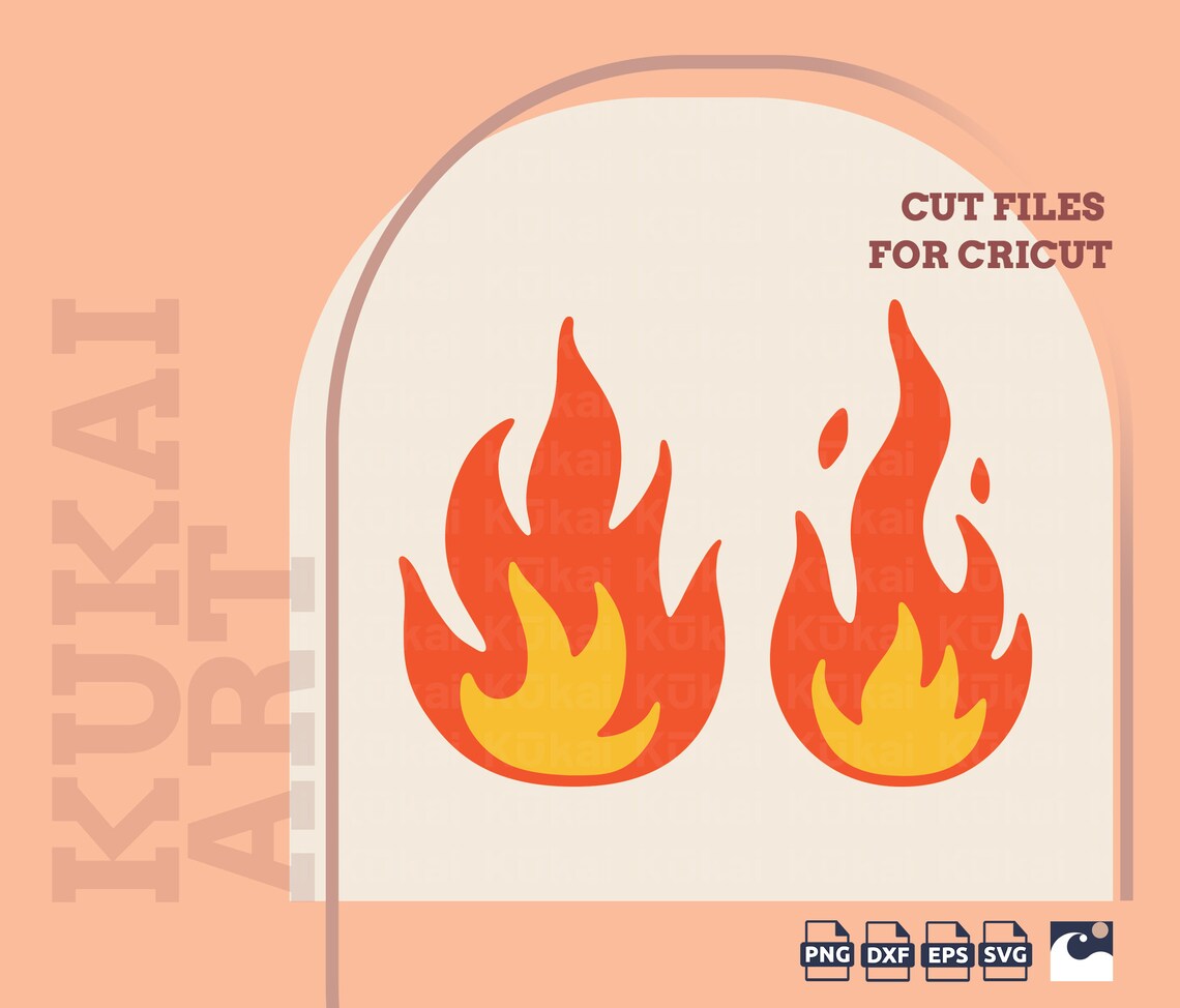 Fire Svg, Flame Svg, Flame Layered Svg, Flame Clipart, Cut File Cricut ...