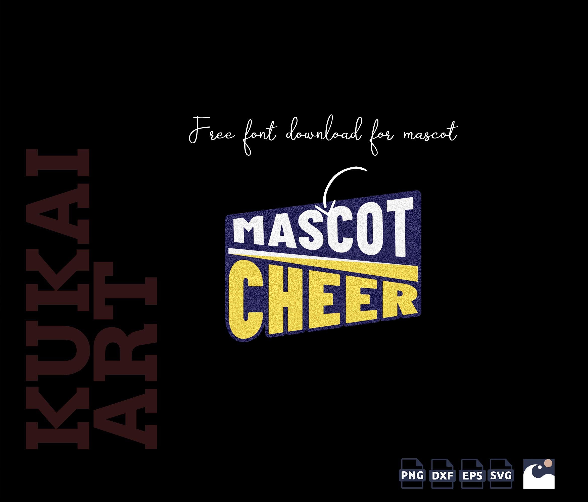 Mascot Cheer Svg Png, Shirt Design, Cheer Svg, Cheerleading Svg ...