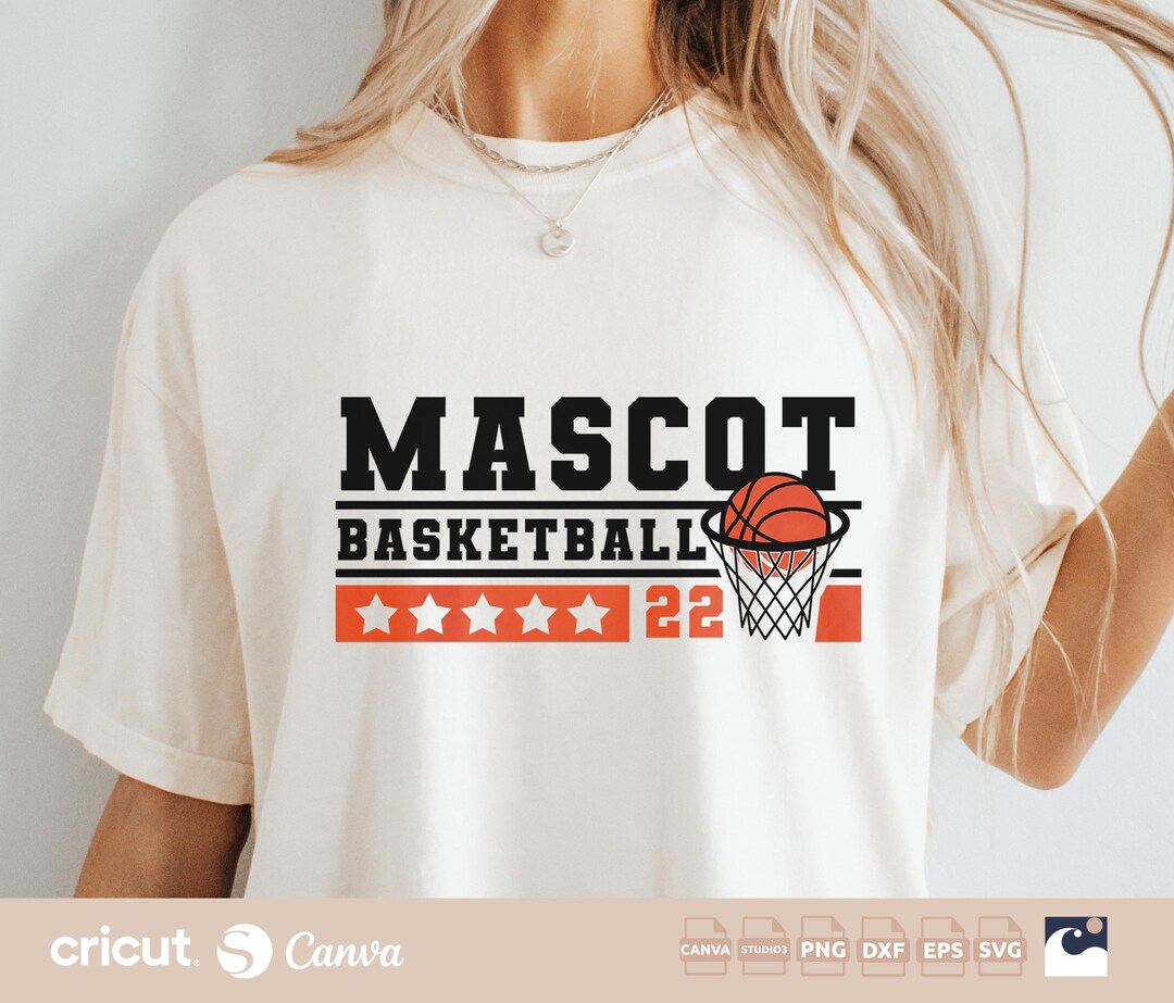 Basketball Svg Png, Team Spirit Cut File, Basketball Hoop, Team Logo ...