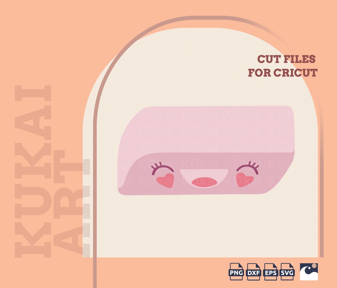 Eraser Emoji Svg, Happy Emojis Svg, Happy Smiley Face, Pink Eraser ...