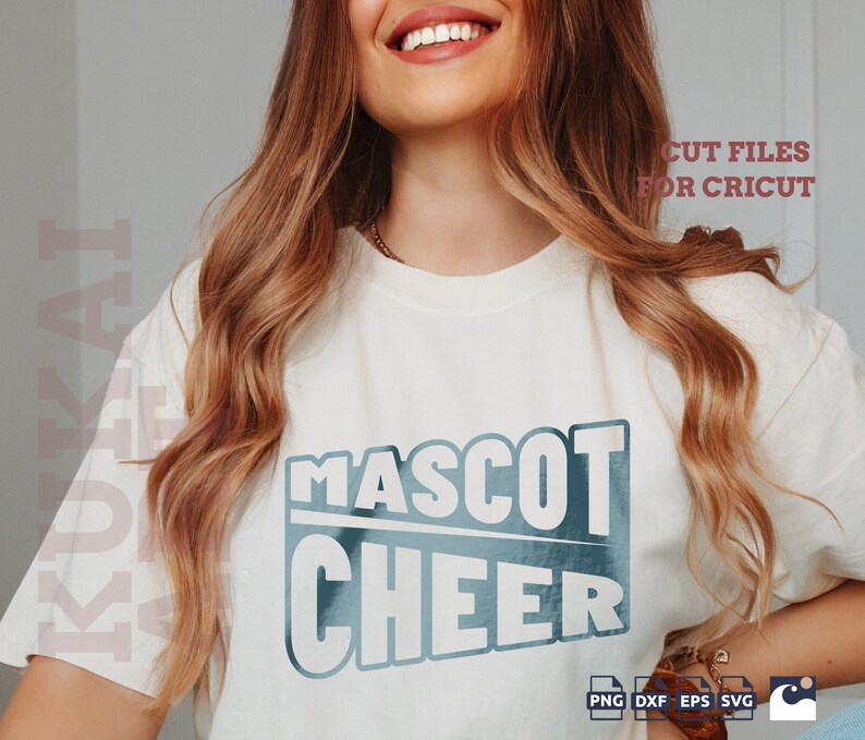 Mascot Cheer Svg Png, Shirt Design, Cheer Svg, Cheerleading Svg ...